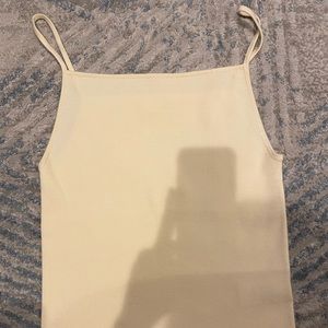 Anthropologie | Tops | Cream Colored Tank Top | Poshmark